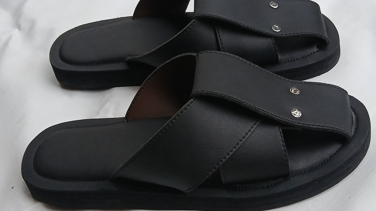 Slide for men making process for beginners in shoemaking - YouTube