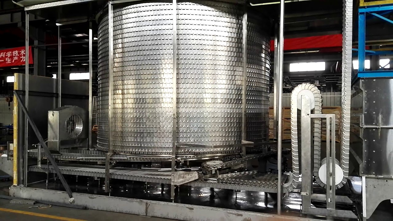 meat blast spiral freezer for sale - YouTube