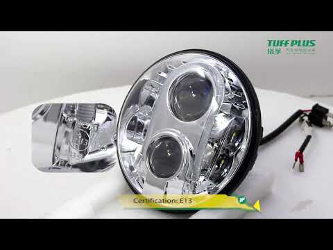 A0112 - LED motorcycle and car headlight details