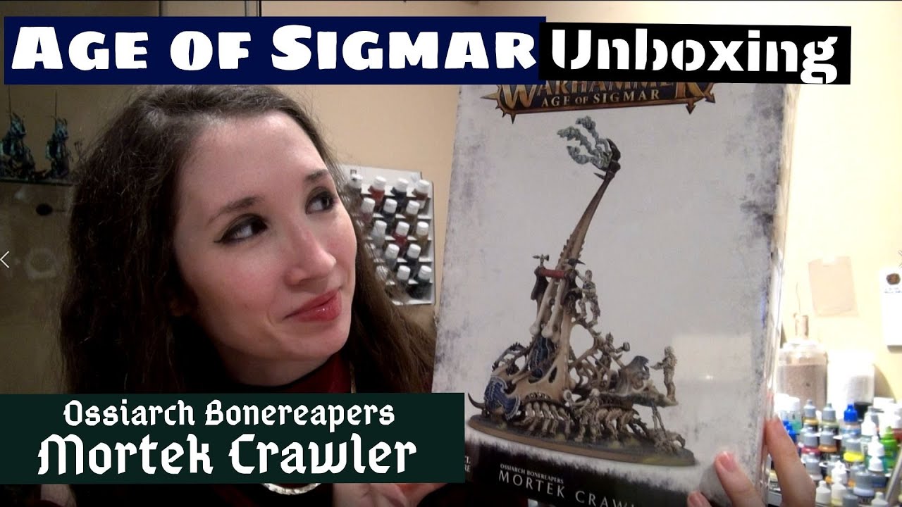 Mortek Crawler for Ossiarch Bonereapers Unboxing and Review - YouTube