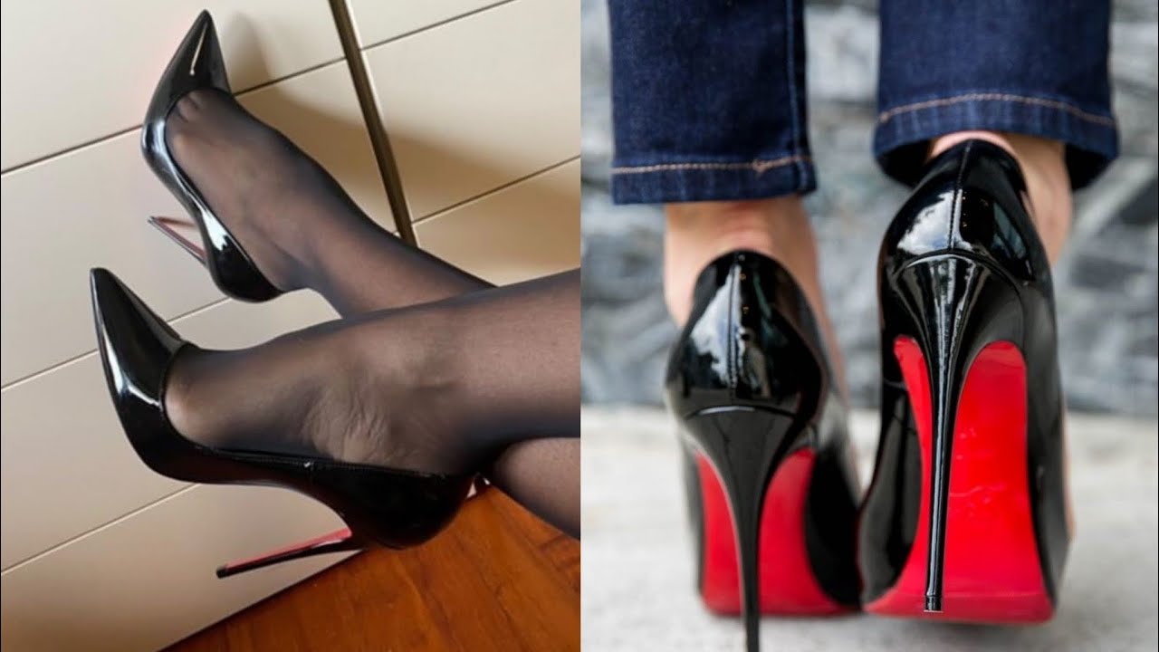 High class design ideas collection of spikey high heels patent leather ...