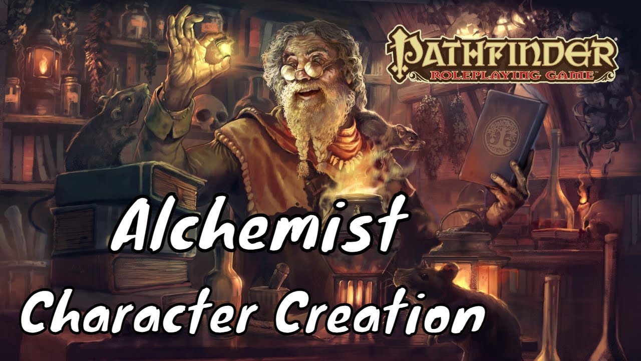 Alchemist Character Creation for Pathfinder 2E 🔴#4k LIVE - YouTube