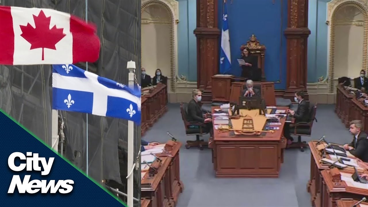 Bill 96 officially adopted by Quebec National Assembly - YouTube