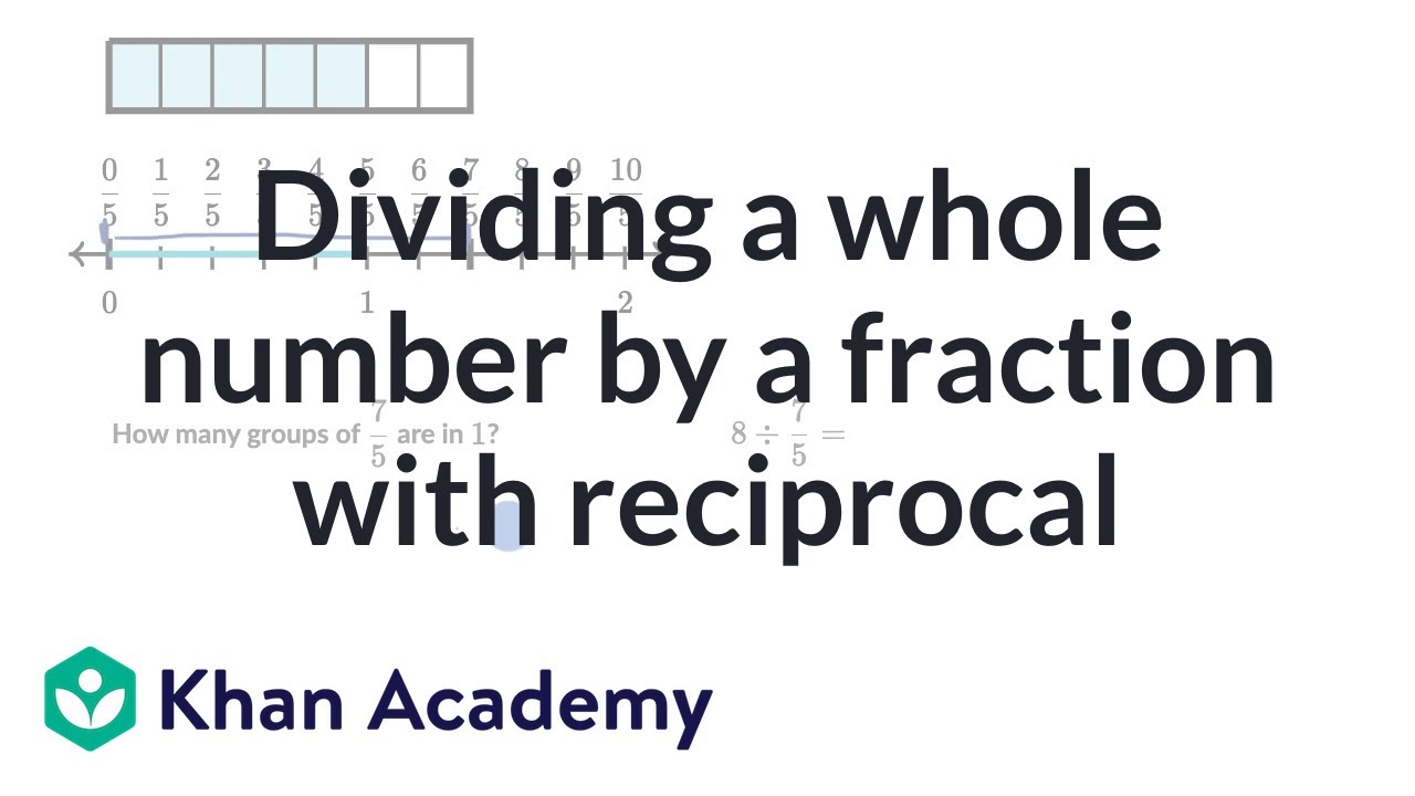 Dividing A Whole Number By A Fraction With Reciprocal YouTube Dividing A Whole Number By A Fraction With Reciprocal YouTube
