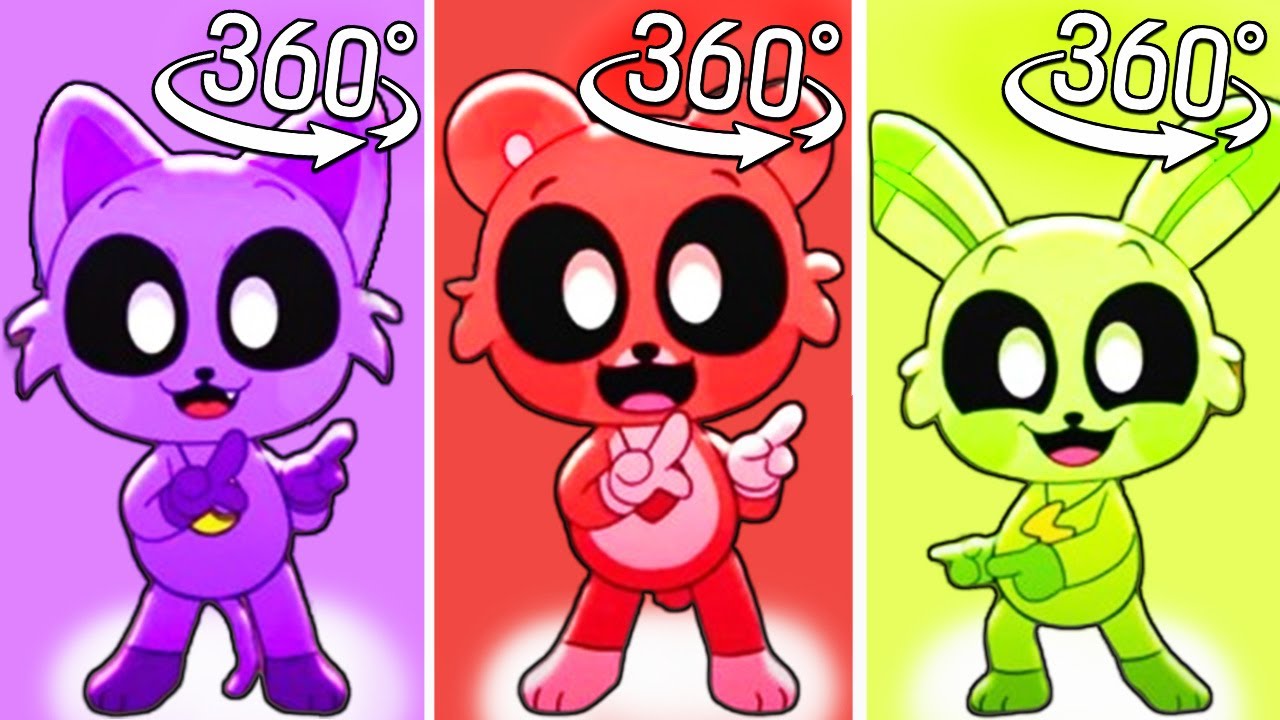 Smiling Critters 360º VR Hey boogie boogie bam bam | Finding challenge ...