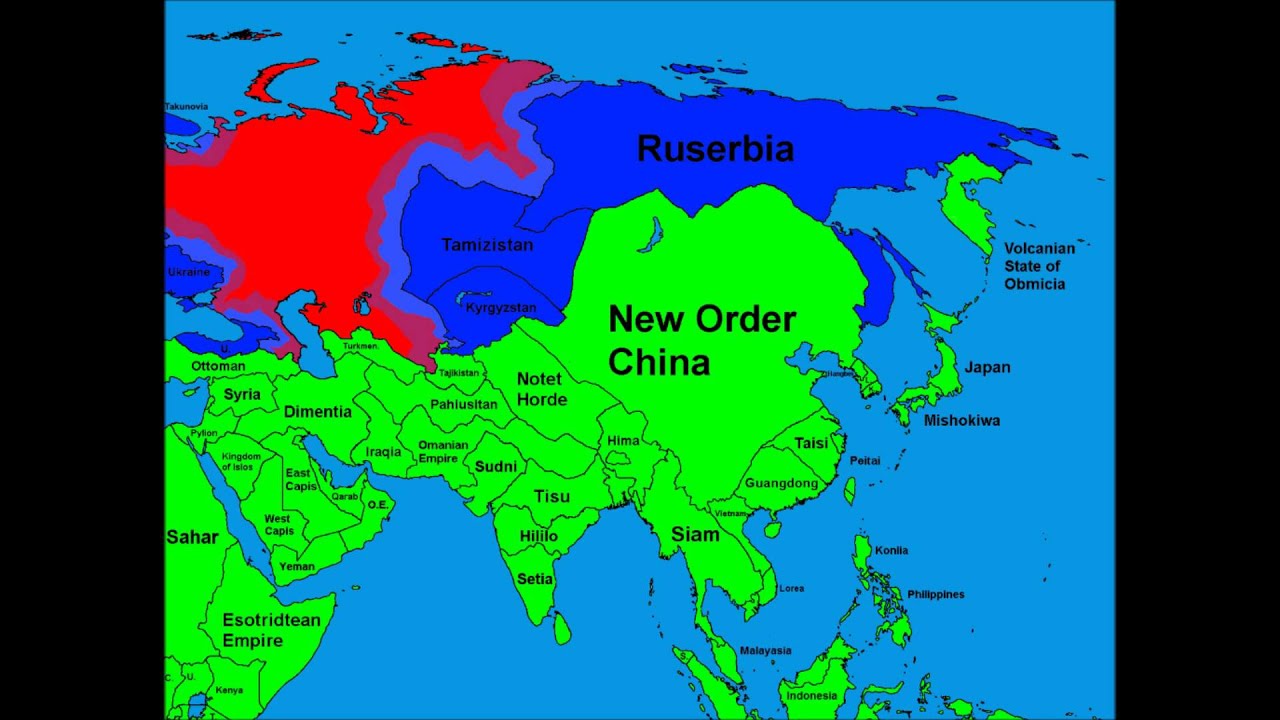 Alternate Future of Asia Timelapse(75 sub special) - YouTube