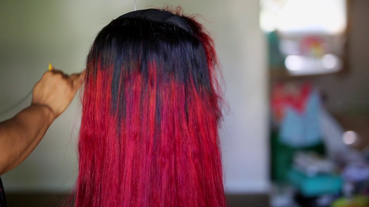 How To : Dye our Hair Red | Highly Recommend For WOC! | Supernova Hair ...