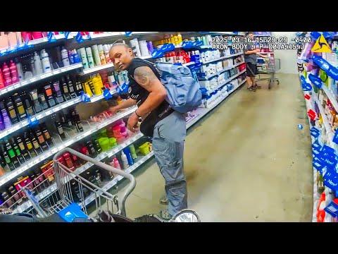 Police Surprise Walmart Shoplifter Right on the Spot