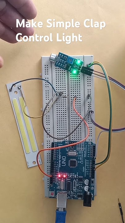 Make Clap Control Light Using Arduino #arduinoproject #scienceproject #diy #shorts #ytshorts ...