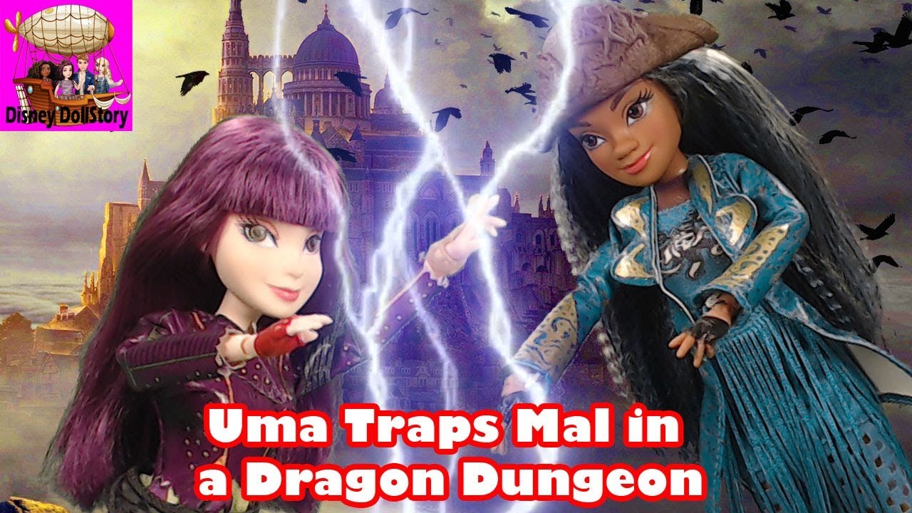 Uma Traps Mal in a Dragon Dungeon - Part 41 - Descendants in Avalor ...