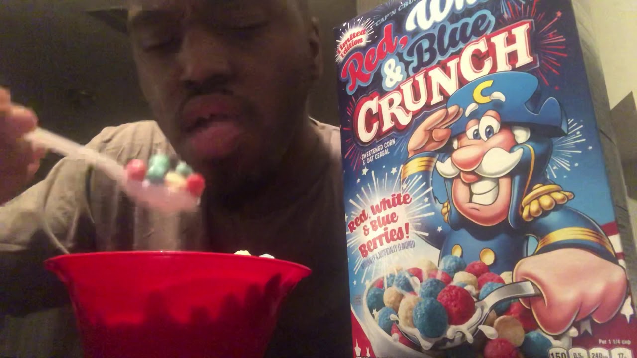 Limited Edition Cap’n Crunch’s Red, white & blue crunch Cereal Review ...