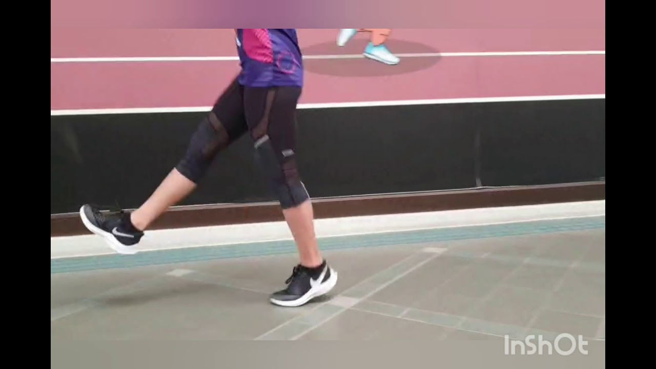 Straight Leg Jog - YouTube