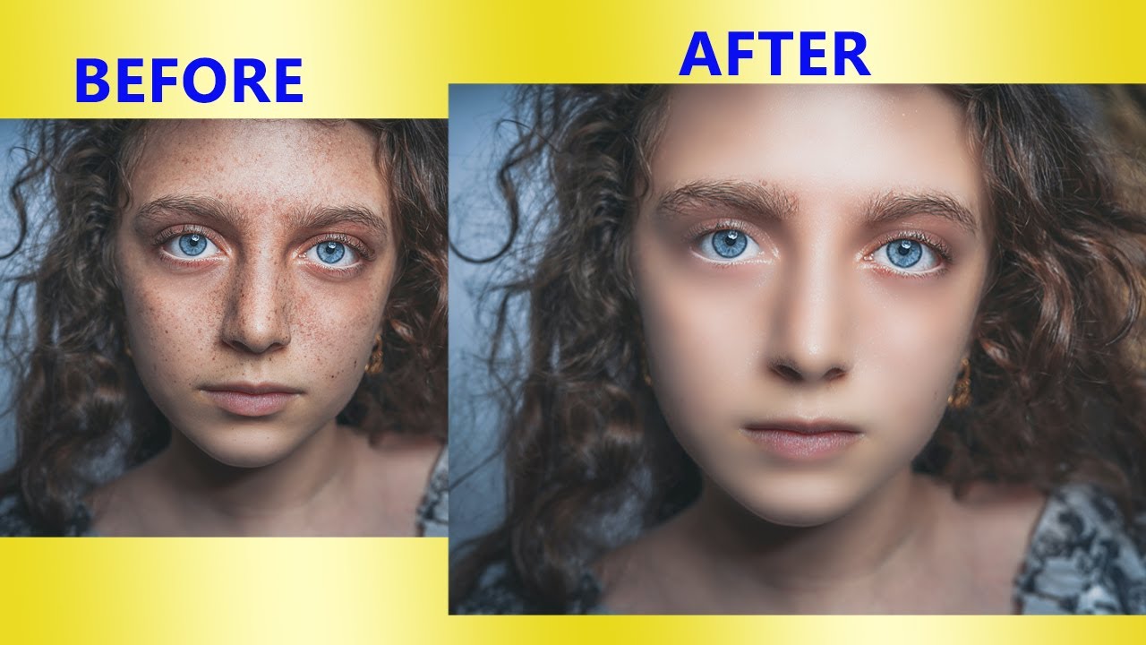 Remove Blemishes SUPER FAST! - Photoshop Tutorial | #photoshop | # ...
