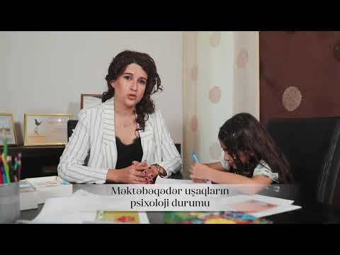 Məktəbəqədər uşaqların psixoloju durumu.