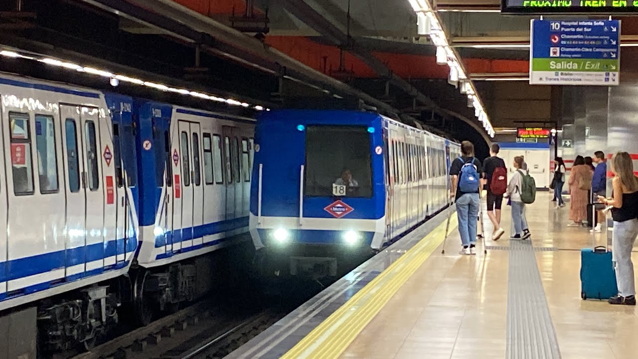 VIAJANDO EN METRO ENTRE CUZCO Y PINAR DE CHAMARTÍN - YouTube