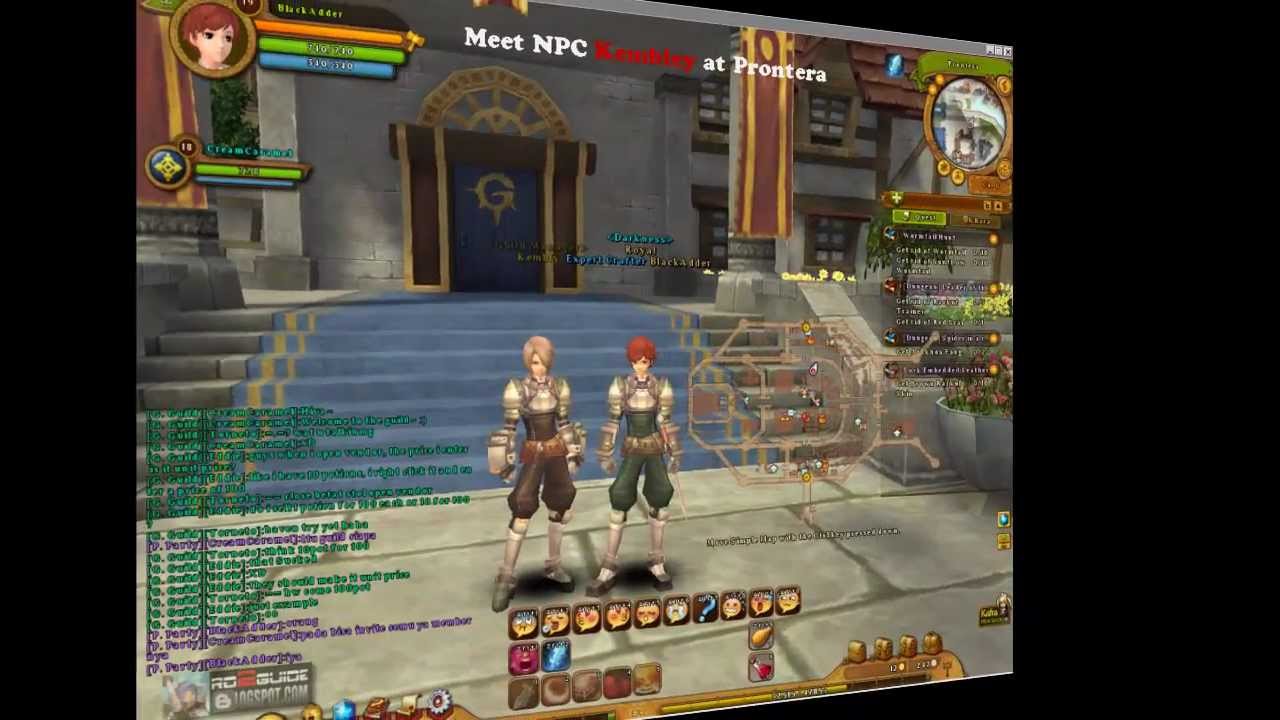 How to Create a Guild Ragnarok Online 2 Legend of the Second RO2 LotS ...