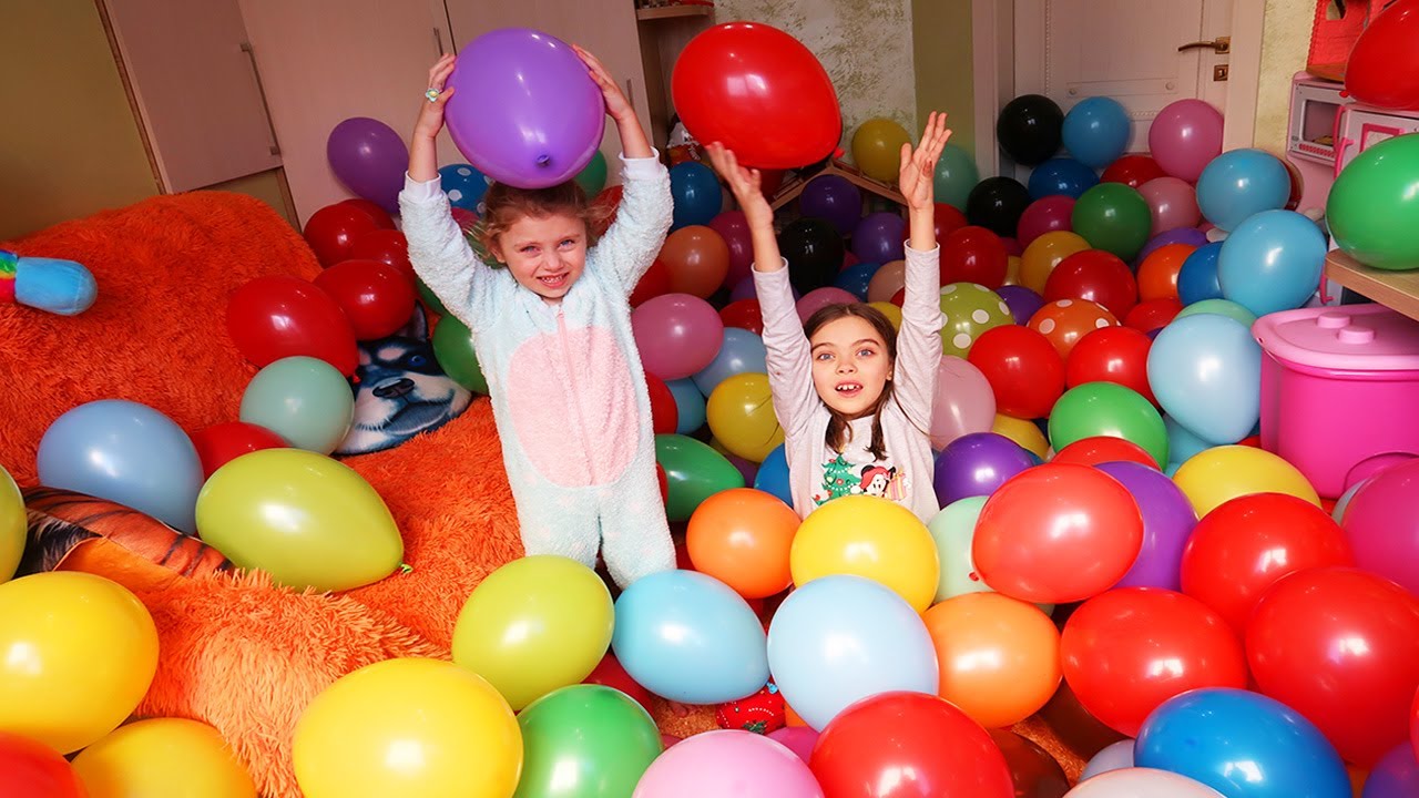 Balloon Room Children Play And Break Balloons Kids Video YouTube balloon-room-children-play-and-break-balloons-kids-video-youtube