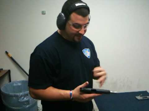 Adam shooting the Kimber Tactical Custom HD II .45 1911-Style Pistol ...