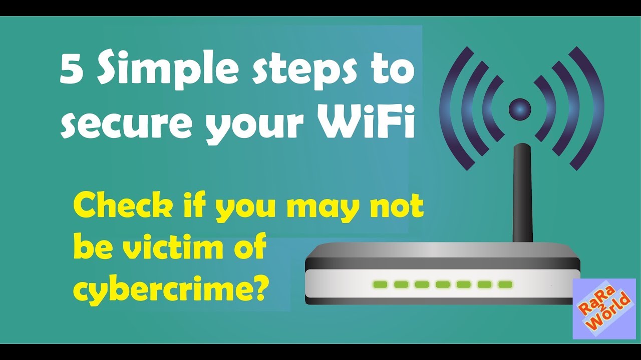 How to protect WIFI | Is your WiFi secure ? - YouTube