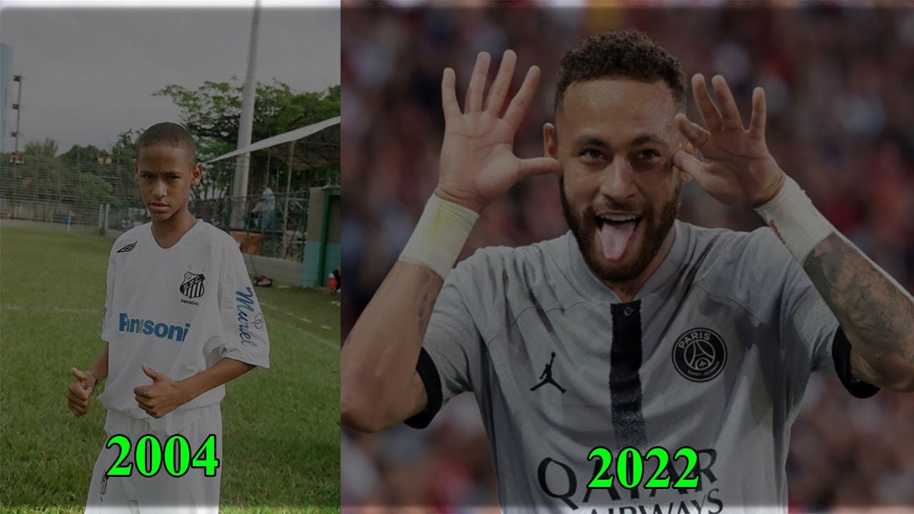 The Evolution of Neymar hairstyles | Football Comparison - YouTube