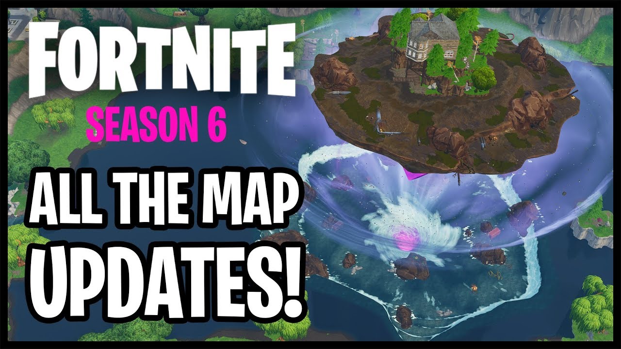 Fortnite Season 6 | Floating Loot Lake, Haunted Castle and much more ...