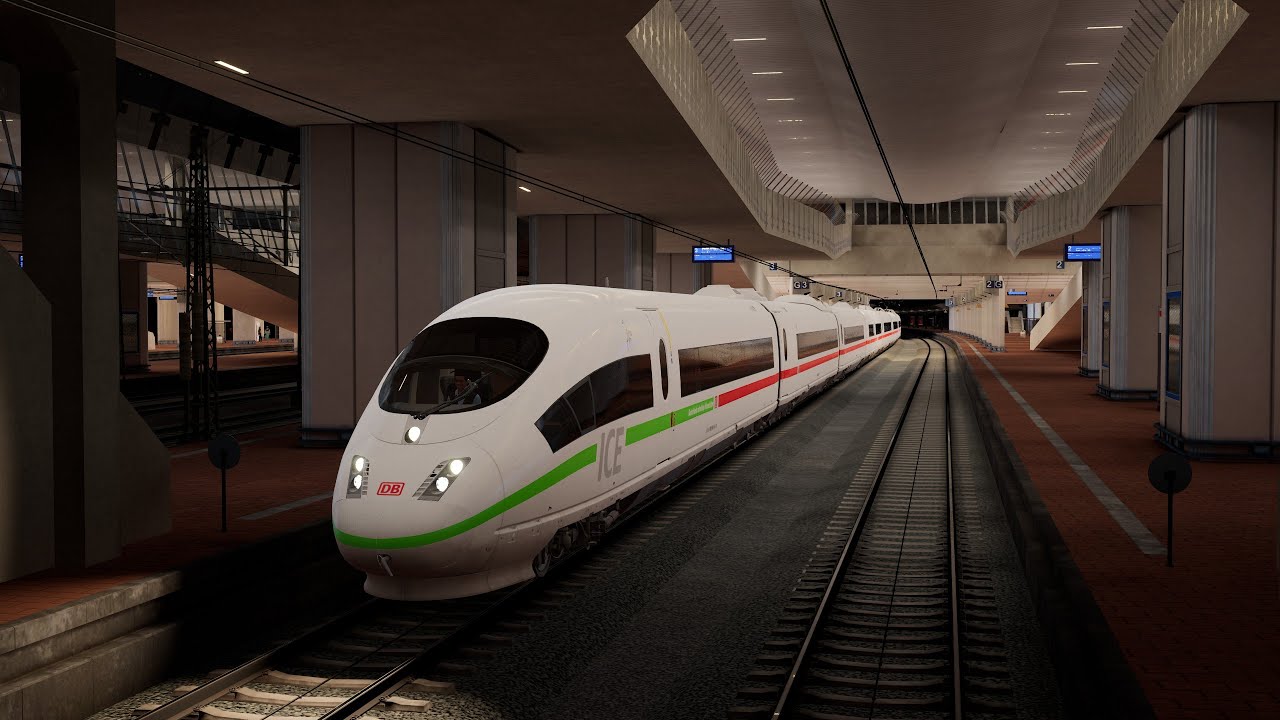 TSW 4. ICE 3. Скоростные маршруты - YouTube