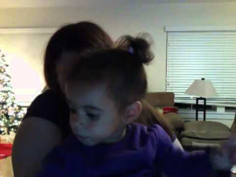 Baby girl dancing and rapping to bands will make her dance!! - YouTube