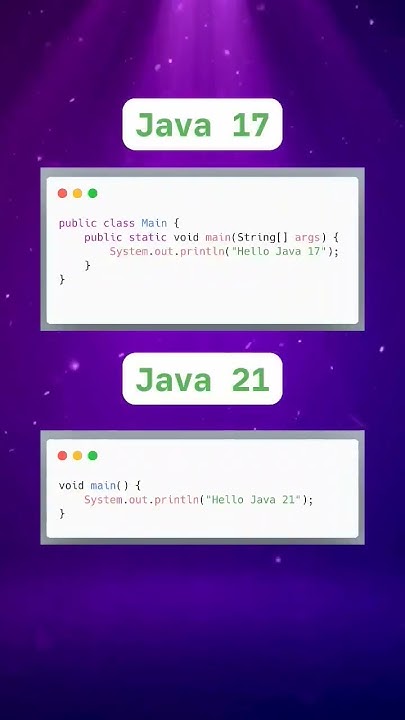 Unlocking Java 21's Secret: Unnamed Classes & Instance Main Methods - YouTube