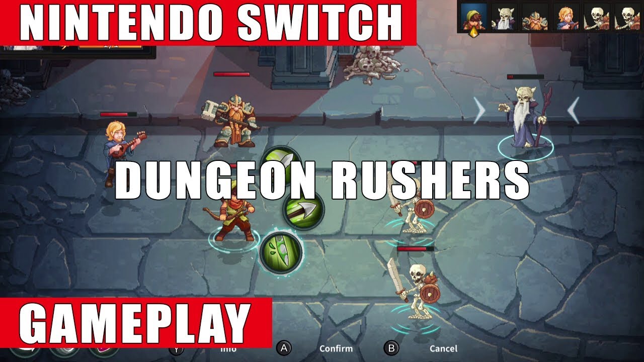 Dungeon Rushers Nintendo Switch Gameplay - YouTube
