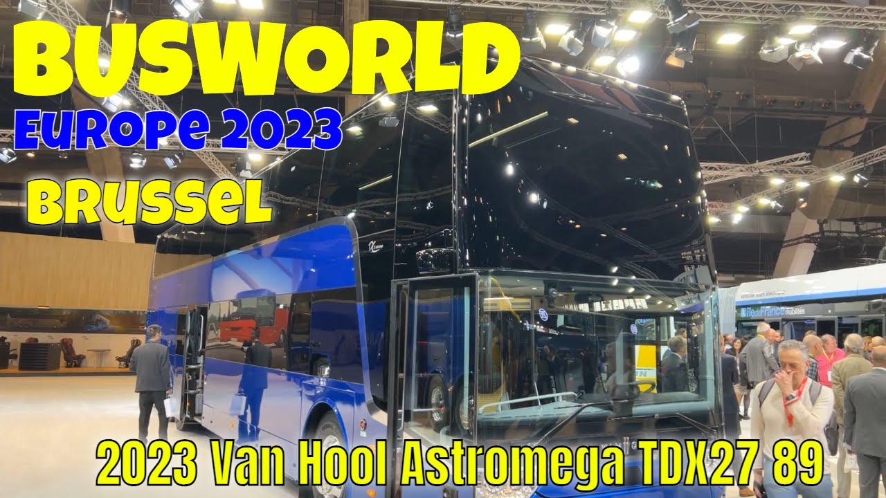 2023 Van Hool Astromega TDX27 89 Seat Double Decker Coach Interior And ...