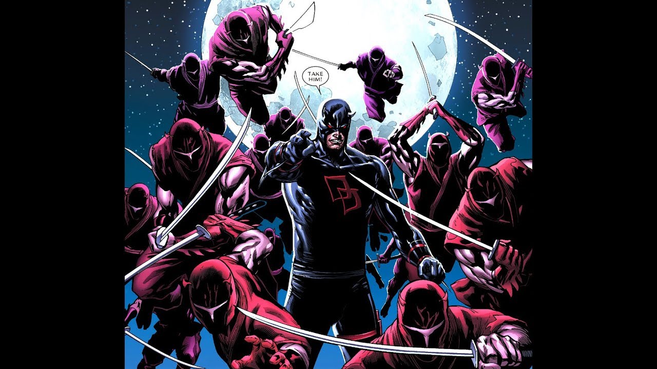 Shadowland Daredevil vs. Bullseye - YouTube
