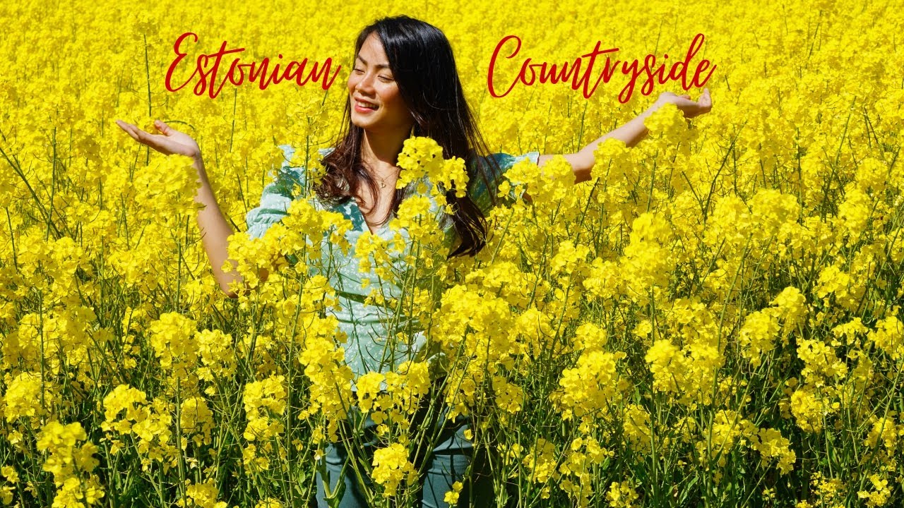 The Beautiful Countryside Of Estonia In Spring !/ Viljandi, Estonia ...