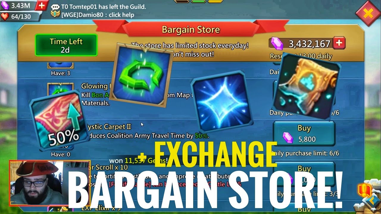 BARGAIN STORE + EXCHANGE EXTRAVAGANZA! WHAT ARE YOU BUYING? - Lords ...