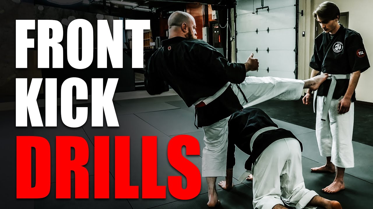 Front Kick Chamber Drill - Dojo Session Shorts - YouTube
