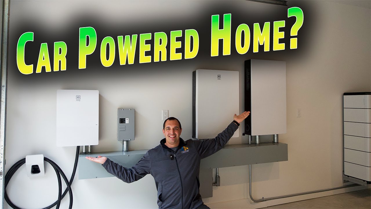 From Driveway To Garage : GM Energy Home Power Solutions - YouTube