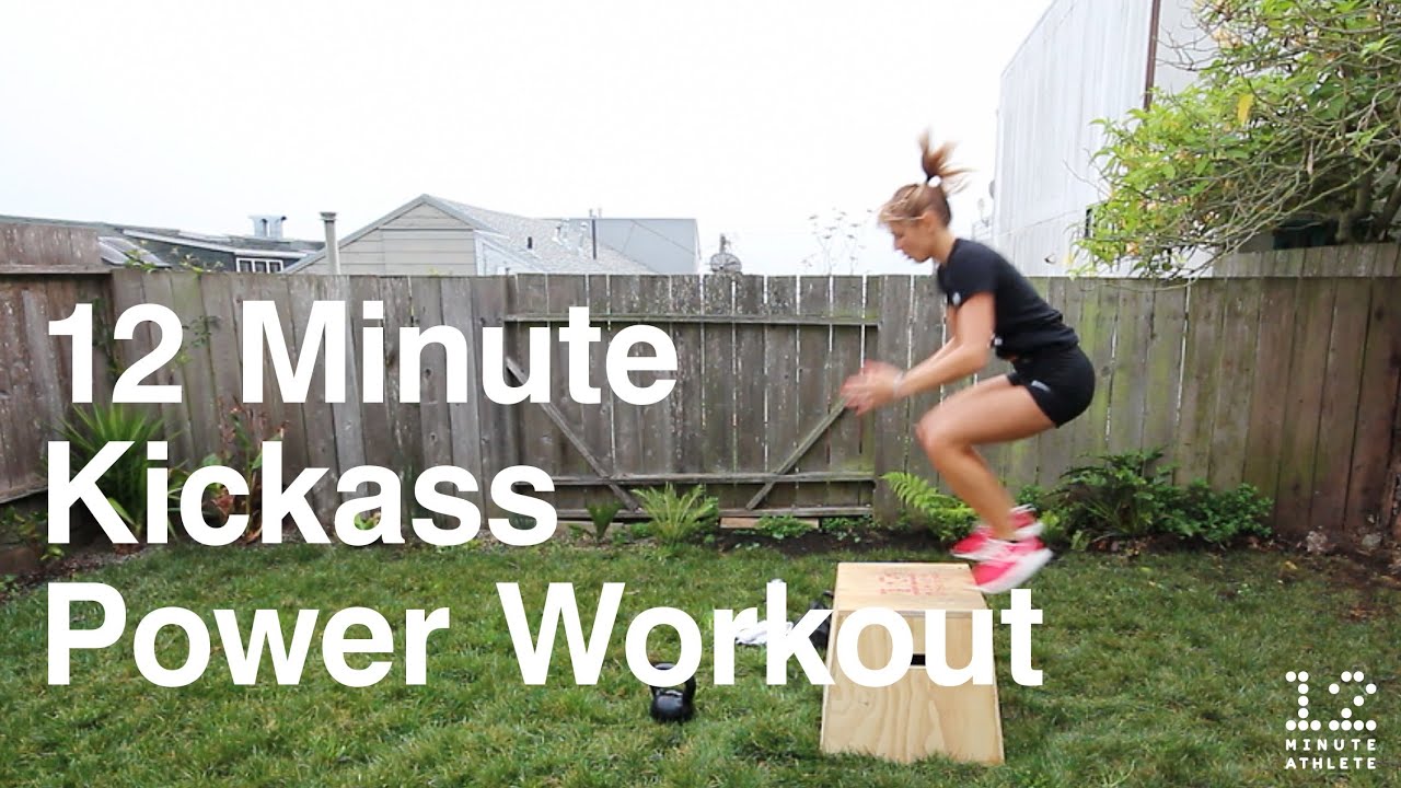 12 Minute Kickass Power Workout - YouTube