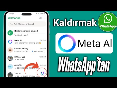 WhatsApp'tan Meta AI Nasıl Kaldırılır || iPhone ve Android (2025 Rehberi)