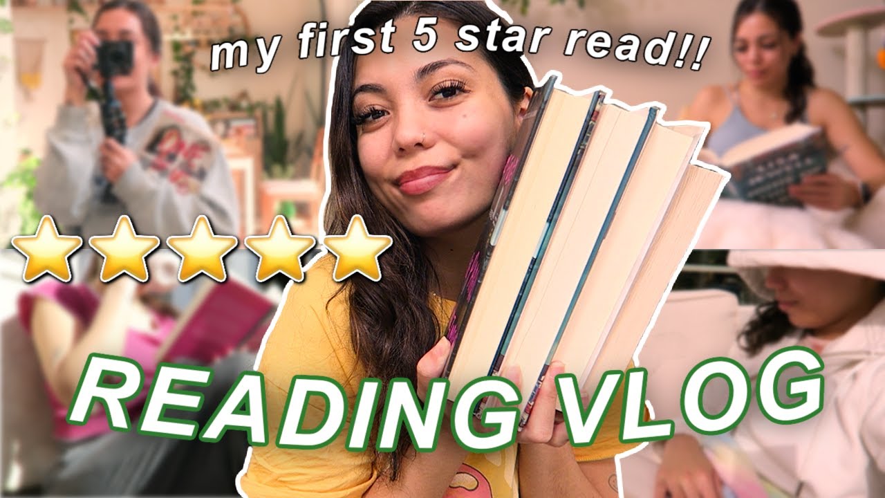 🌿 spring reading vlog 📖 🌷 finding my first 5 star read of the year!! 🌟 ...