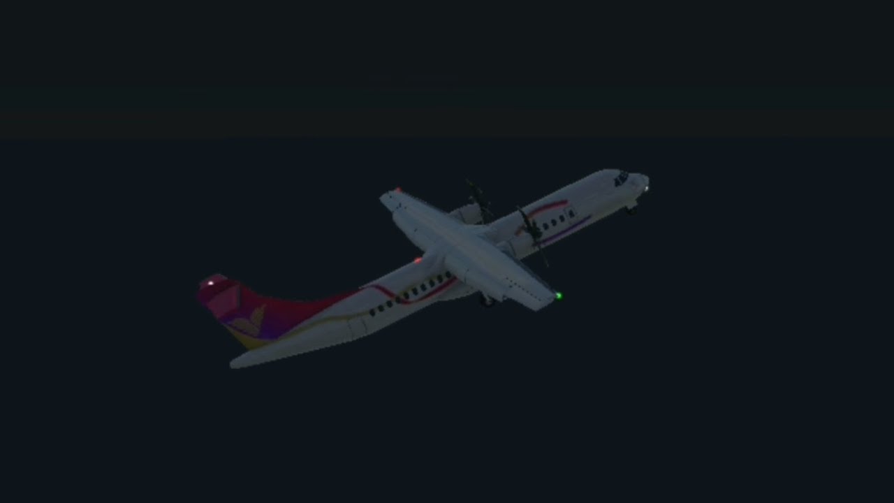 Archipelago Lines Flight 77 - Crash Animation || Turboprop Flight ...