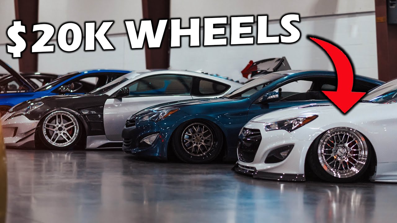 100+ GENESIS COUPES TAKE OVER CAR SHOW - YouTube