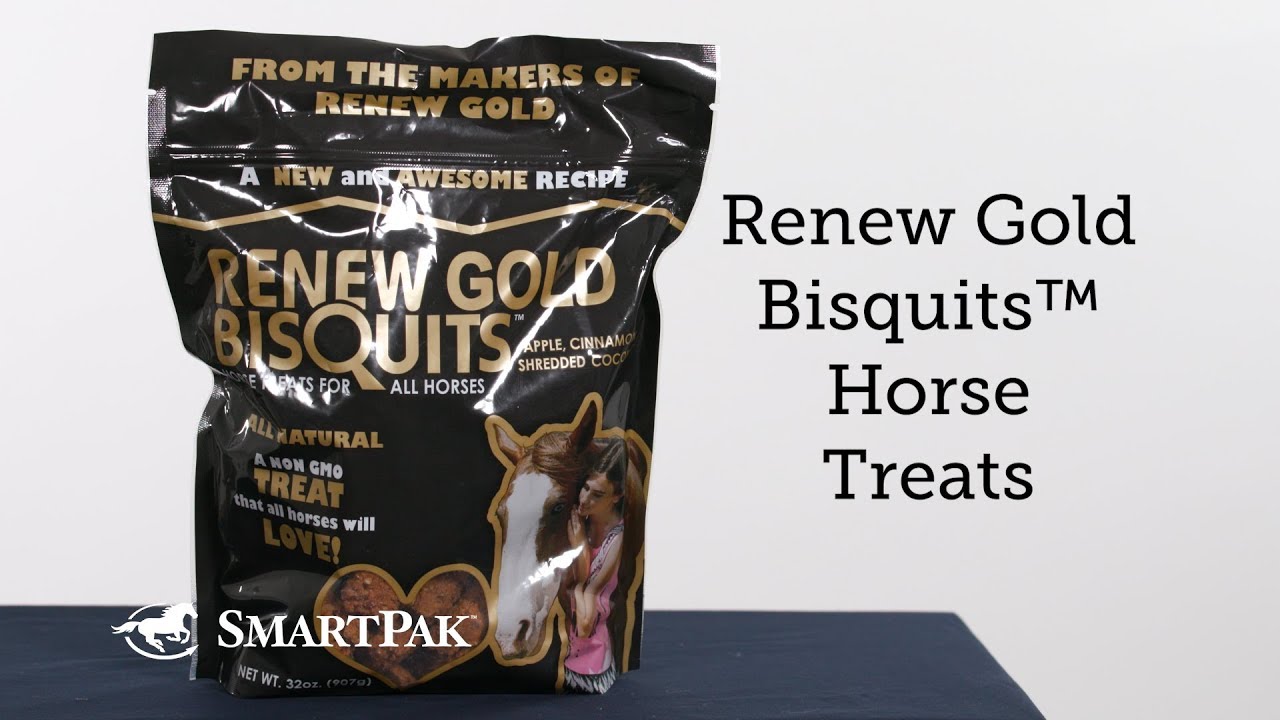 Renew Gold Bisquits™ Horse Treats Review - YouTube