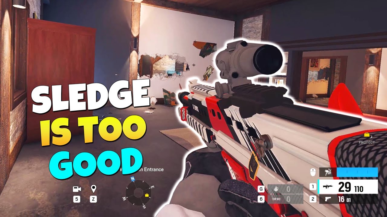 This Is Why I Main Sledge - Rainbow Six Siege - YouTube