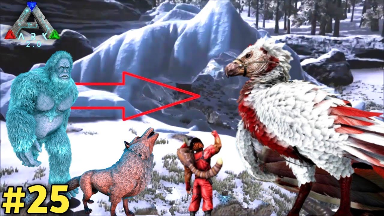 COMPLETE STRONG CAVE WITH DIRE WOLF 🐺 | ARK MOBILE BRUTAL GAMEPLAY #25 ...