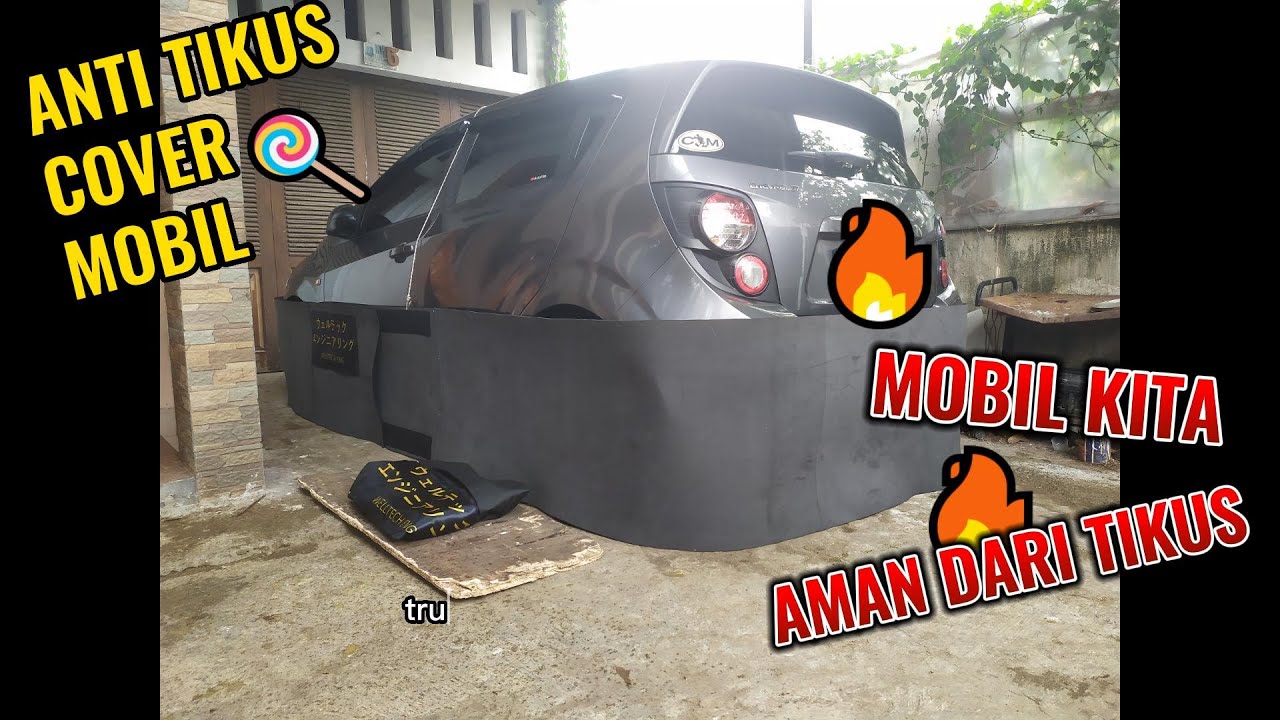 MOBIL DIGIGITIN TIKUS, JADI SARANG TIKUS, PAKAI ANTI TIKUS COVER MOBIL ...