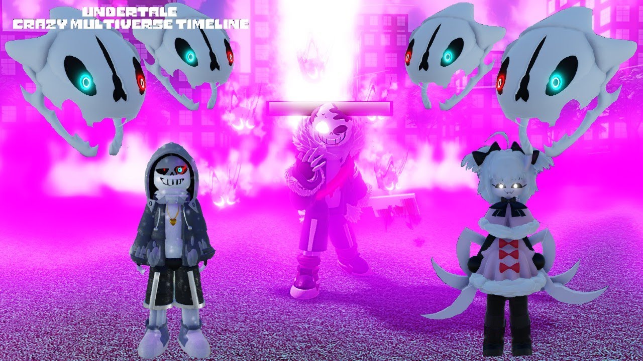 Undertale Crazy Multiverse Timeline - New Infected/Mix Sans, Epic ...