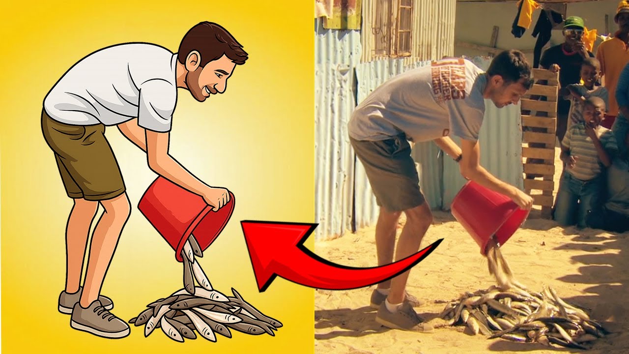 Dynamo's Fish From Bucket Magic Secret Revealed! - YouTube