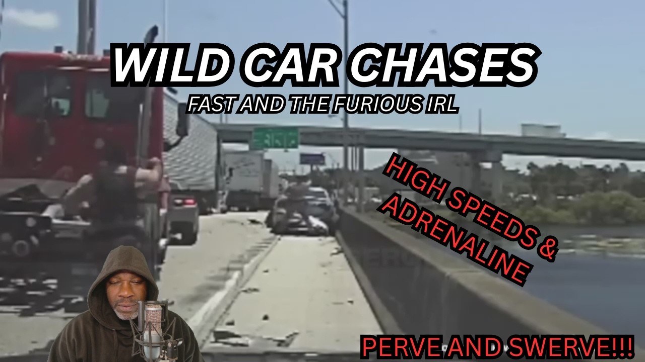 Car Chases, Chaos and Capers: wild police pursuits caught on tape👀 ...