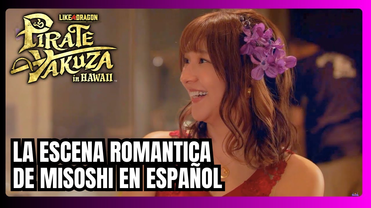 La escena Romantica de Misoshi LIKE A DRAGON PIRATE YAKUZA IN HAWAII ...