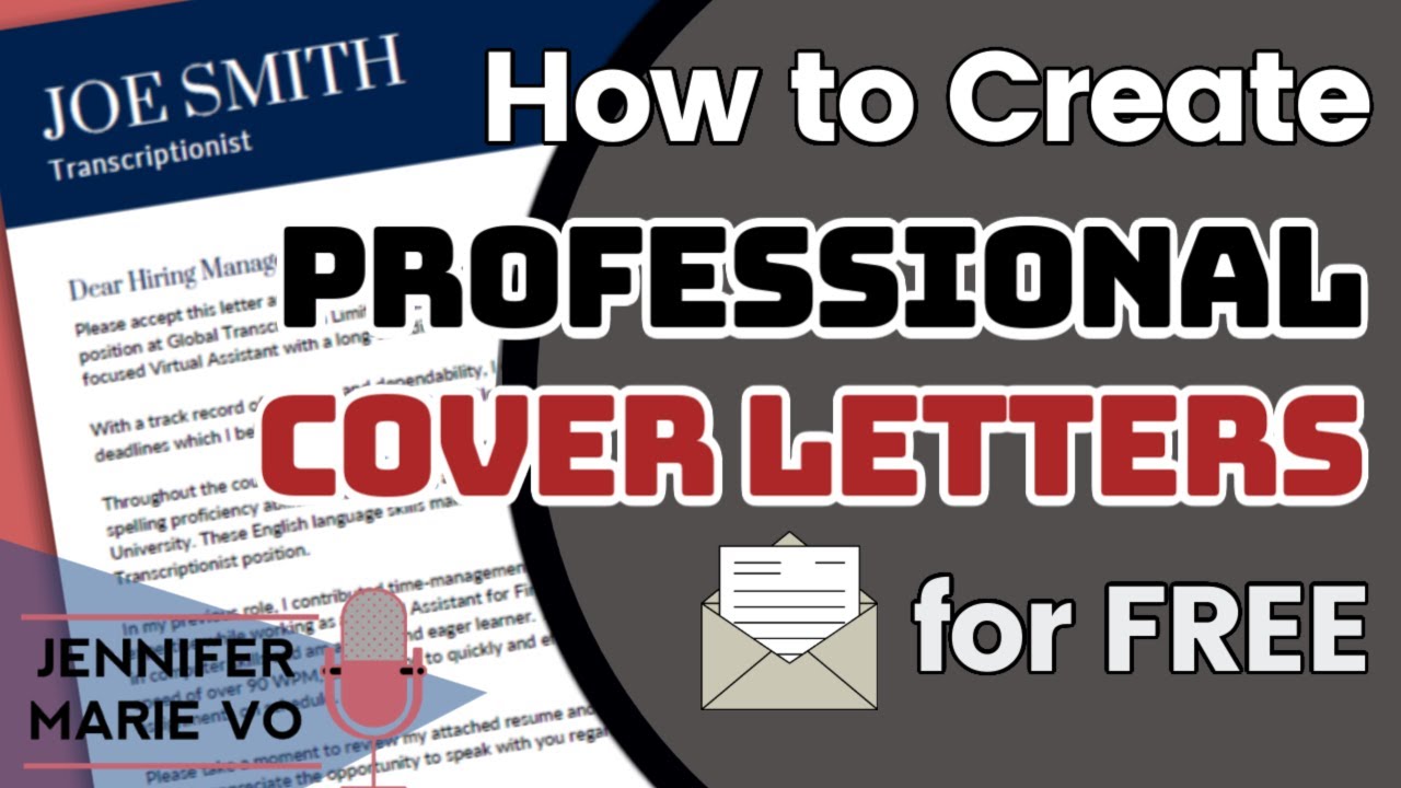 How to Make a Cover Letter for a Resume for FREE: Cover Letter Format ...