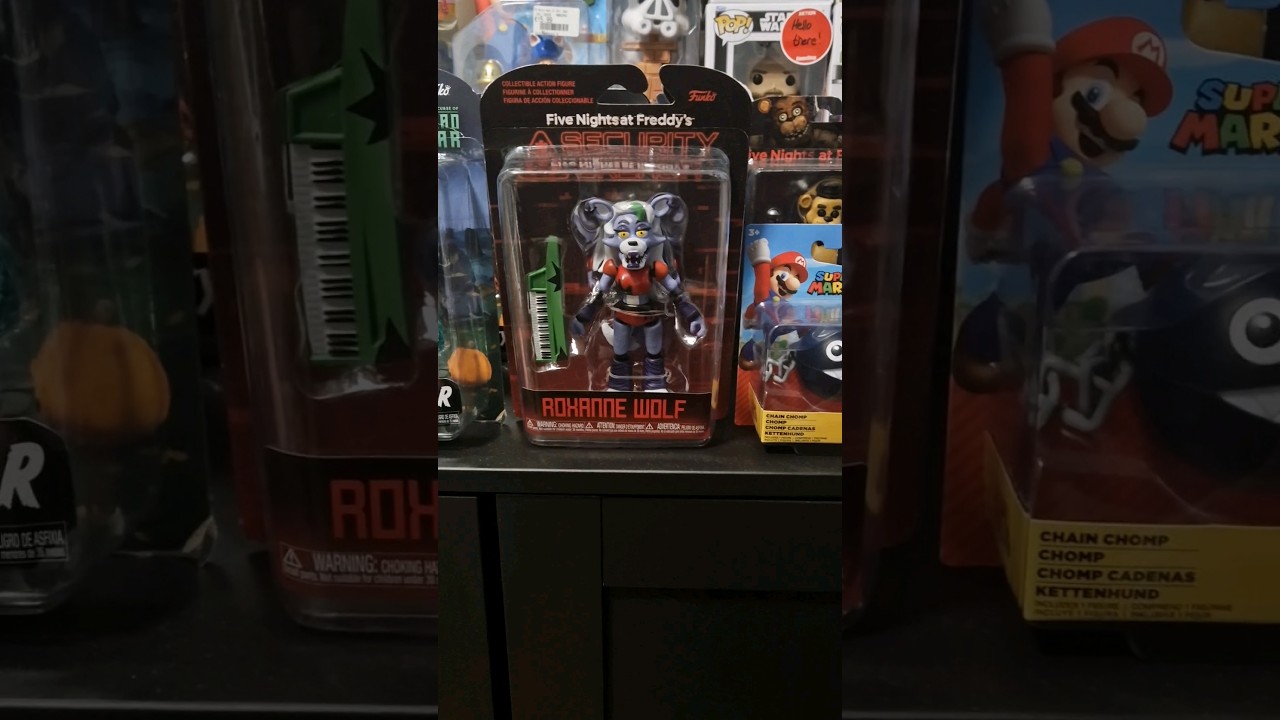 FNAF Rare Roxanne Wolf Pizza Plex New Freddy Fogure #roblox #brookhaven ...